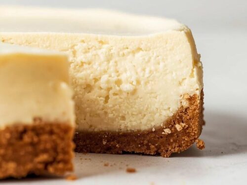 Classic Baked Cheesecake with Graham Cracker Crust – rezepia
